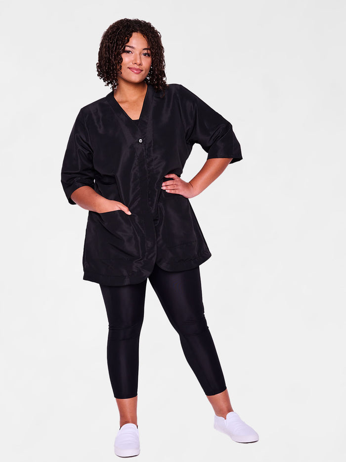 Betty Dain Hairstylist Plus Size Jackets, Vests & Aprons | Salon ...